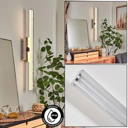 hofstein Aspers Spiegelleuchte LED Chrom, 1-flammig
