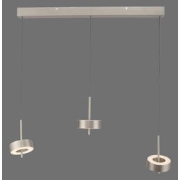 Paul Neuhaus Q-Rotate Pendelleuchte LED Silber, 3-flammig, Fernbedienung