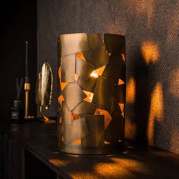 hofstein Favsing Tischleuchte Bronze, 1-flammig