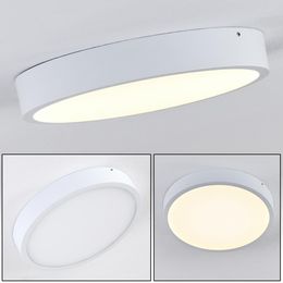 hofstein Broglen Deckenleuchte LED Wei&szlig;, 1-flammig