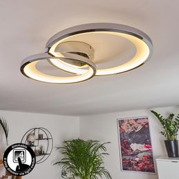 hofstein Baiyin Deckenleuchte LED Chrom, 1-flammig