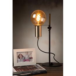 Lucide MALCOLM Tischlampe Schwarz, 1-flammig