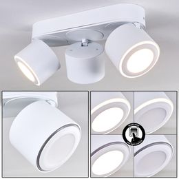 hofstein Appleton Deckenleuchte LED Wei&szlig;, 3-flammig