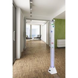 Globo MENDOZA Wassers&auml;ule LED Silber, 12-flammig, Farbwechsler