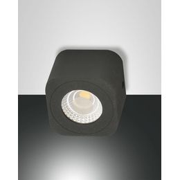 Fabas Luce Palmi Deckenleuchten LED Anthrazit, 1-flammig