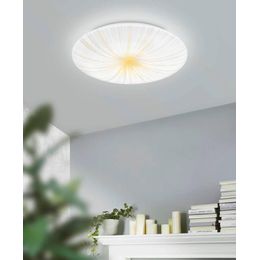 Eglo Leuchten Eglo NIEVES Deckenleuchte LED Wei&szlig;, 1-flammig