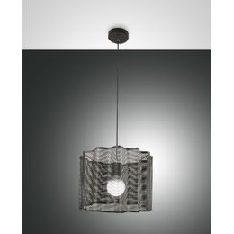 Fabas Luce Glicine Pendelleuchte Schwarz, 1-flammig