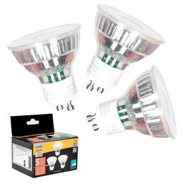 hofstein LED Leuchtmittel GU10 2700K 4,5W 345lm 3-er