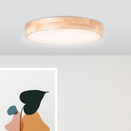 BRILLIANT LEUCHTEN Brilliant Moreen Deckenleuchte LED Wei&szlig;, 1-flammig
