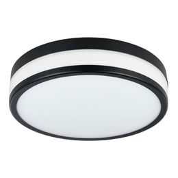 Eglo Leuchten Eglo LED PALERMO Deckenleuchte Schwarz, 3-flammig