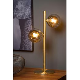 Lucide TYCHO Tischlampe Gold, 2-flammig