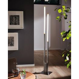 Eglo Leuchten Eglo FRAIOLI-Z Stehleuchte LED Nickel-Matt, 2-flammig, Farbwechsler