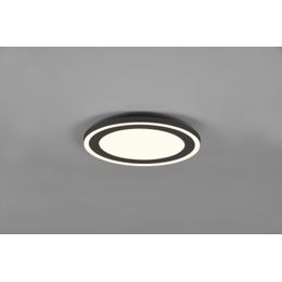 REALITY Carus Deckenleuchte LED Schwarz, 1-flammig
