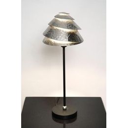 Holländer Holländer SNAIL ONE Tischleuchte Schwarz, Silber, 1-flammig
