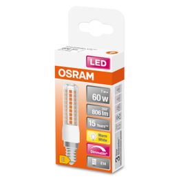LEDVANCE OSRAM LED E14 7 Watt 2700 Kelvin 806 Lumen