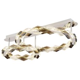 Globo Karilion Deckenleuchte LED Chrom, 1-flammig