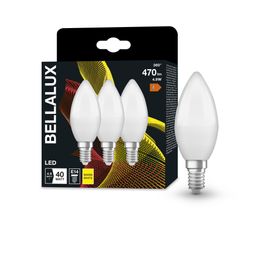 BELLALUX CLB 3er Set LED E14 4,9 Watt 2700 Kelvin 470 Lumen