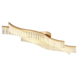 Globo Juliet Deckenleuchte LED Gold, 1-flammig