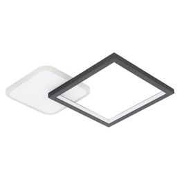 Eglo Leuchten Eglo GAFARES Deckenleuchte LED Schwarz, Weiß, 1-flammig