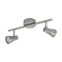 Eglo Leuchten Eglo TIBERIO Spot LED Nickel-Matt, 2-flammig