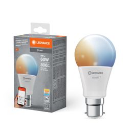 LEDVANCE LED B22d 9 Watt 2700-6500 Kelvin 806 Lumen