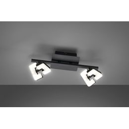 Fischer & Honsel Ray Deckenleuchte LED Schwarz, 2-flammig