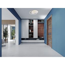 Globo RODERICK Deckenleuchte LED Wei&szlig;, 1-flammig, Fernbedienung