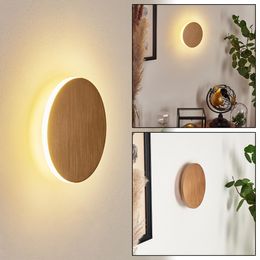 hofstein Comallo Wandleuchte LED Gold, Messing, 1-flammig