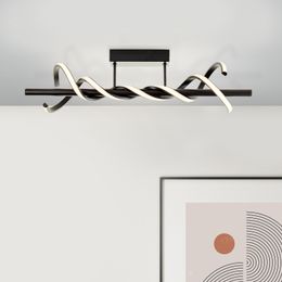 BRILLIANT LEUCHTEN Brilliant Amalie Deckenleuchte LED Schwarz, 1-flammig