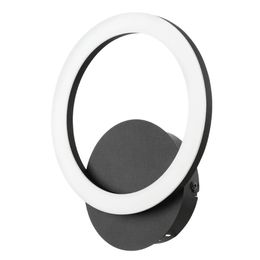 Eglo Leuchten Eglo PARRAPOS-Z Wandleuchte LED Schwarz, 1-flammig
