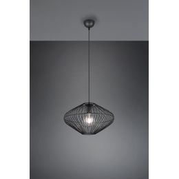 REALITY Cobain Pendelleuchte Schwarz, 1-flammig