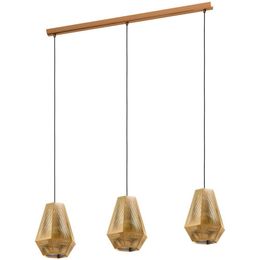 Eglo Leuchten EGLO CHIAVICA H&auml;ngeleuchte Messing, 3-flammig