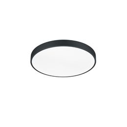 Trio Waco Deckenleuchte LED Schwarz, 1-flammig