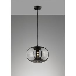 Fischer & Honsel Ink Pendelleuchte Schwarz, 1-flammig