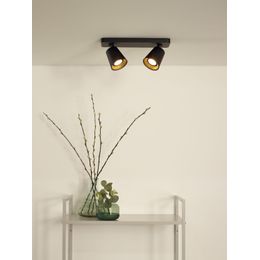 Lucide TURNON Deckenstrahler LED Schwarz, 2-flammig