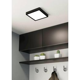 Eglo Leuchten Eglo FUEVA Deckenleuchte LED Schwarz, 1-flammig