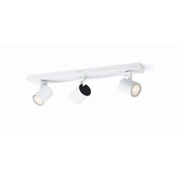Philips Runner Deckenleuchte LED Wei&szlig;, 3-flammig