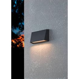 Eglo Leuchten Eglo SPONGANO Außenwandleuchte LED Schwarz, 1-flammig