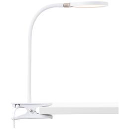 BRILLIANT LEUCHTEN Brilliant Ubin Klemmleuchte LED Wei&szlig;, 1-flammig