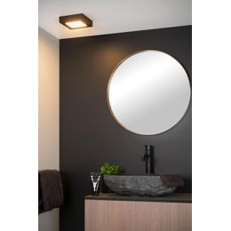 Lucide BRICE Deckenleuchte LED Schwarz, 1-flammig
