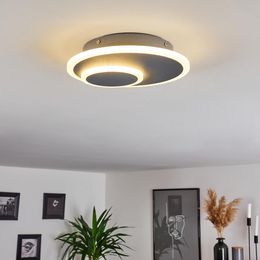 hofstein Harea Deckenleuchte LED Grau, 1-flammig
