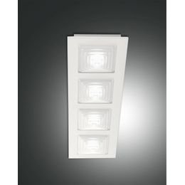 Fabas Luce Formia Deckenleuchte LED Wei&szlig;, 4-flammig