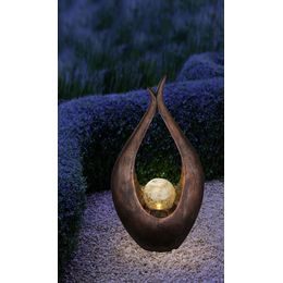 Globo KRULL Solarleuchte LED Bronze, 1-flammig