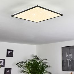 hofstein Salmi Deckenleuchte LED Schwarz, Wei&szlig;, 1-flammig