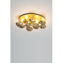 Holländer Holländer CONTROVERSIA Deckenleuchte LED Gold, 10-flammig