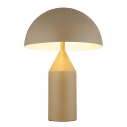 Pilz Look Globo Atoma Tischleuchte Sandfarben, 2-flammig