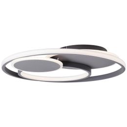 BRILLIANT LEUCHTEN Brilliant Runda Deckenleuchte LED Grau, 1-flammig
