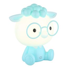 Globo Sheepy Tischleuchte LED Blau, Wei&szlig;, 1-flammig