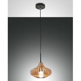 Fabas Luce Budelli Pendelleuchte Schwarz, 1-flammig
