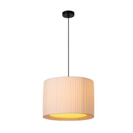 Lucide FOLD Pendelleuchte Wei&szlig;, 1-flammig